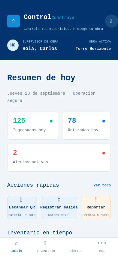 ControlConstruye Suite