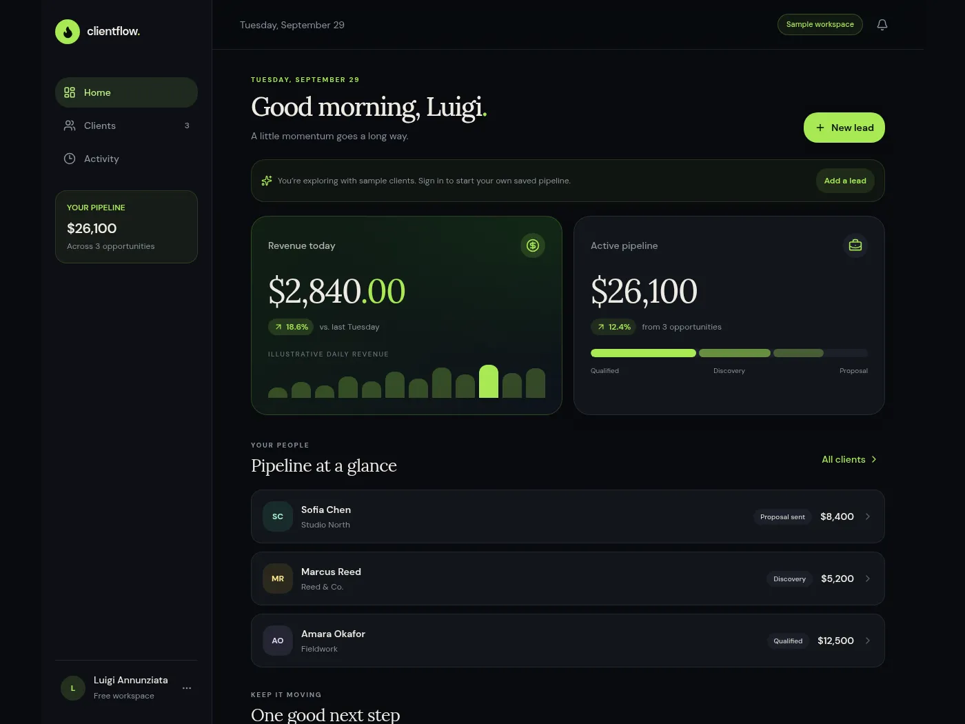 ClientFlow Mobile