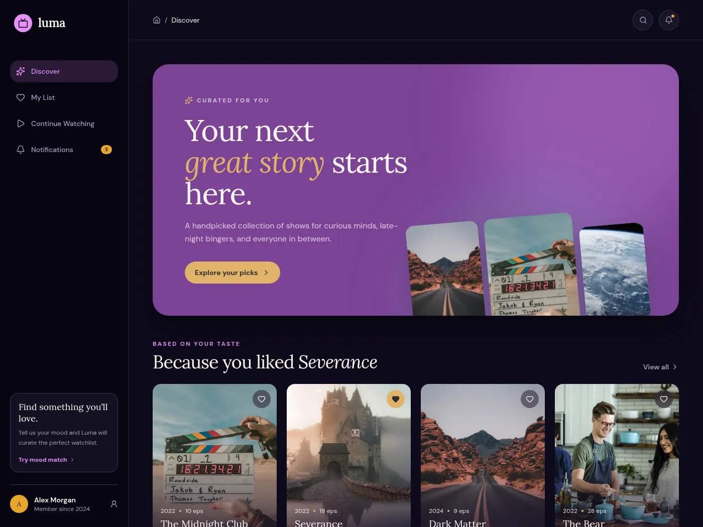 AI TV Show Finder