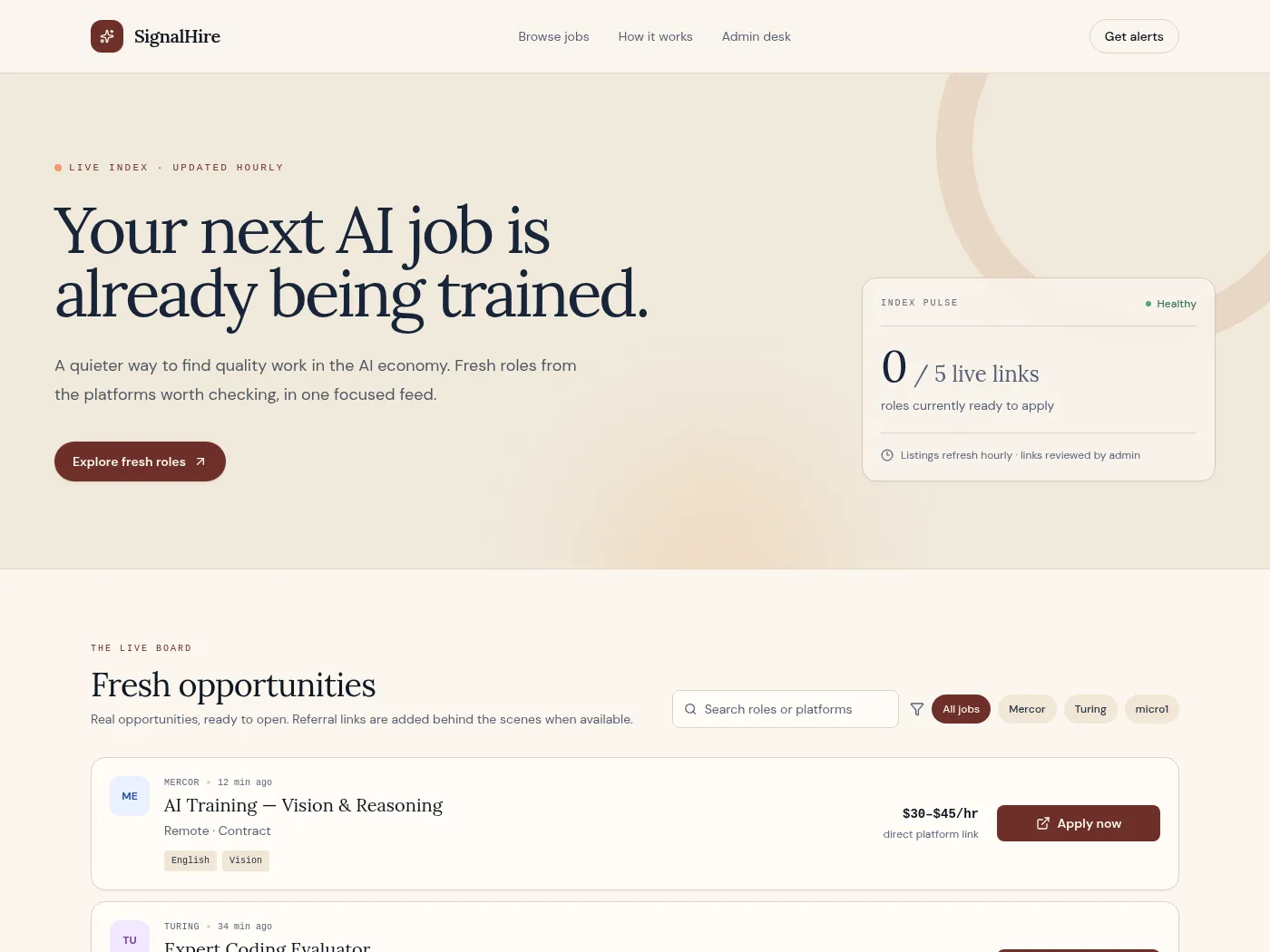 AI Job Referral Hub
