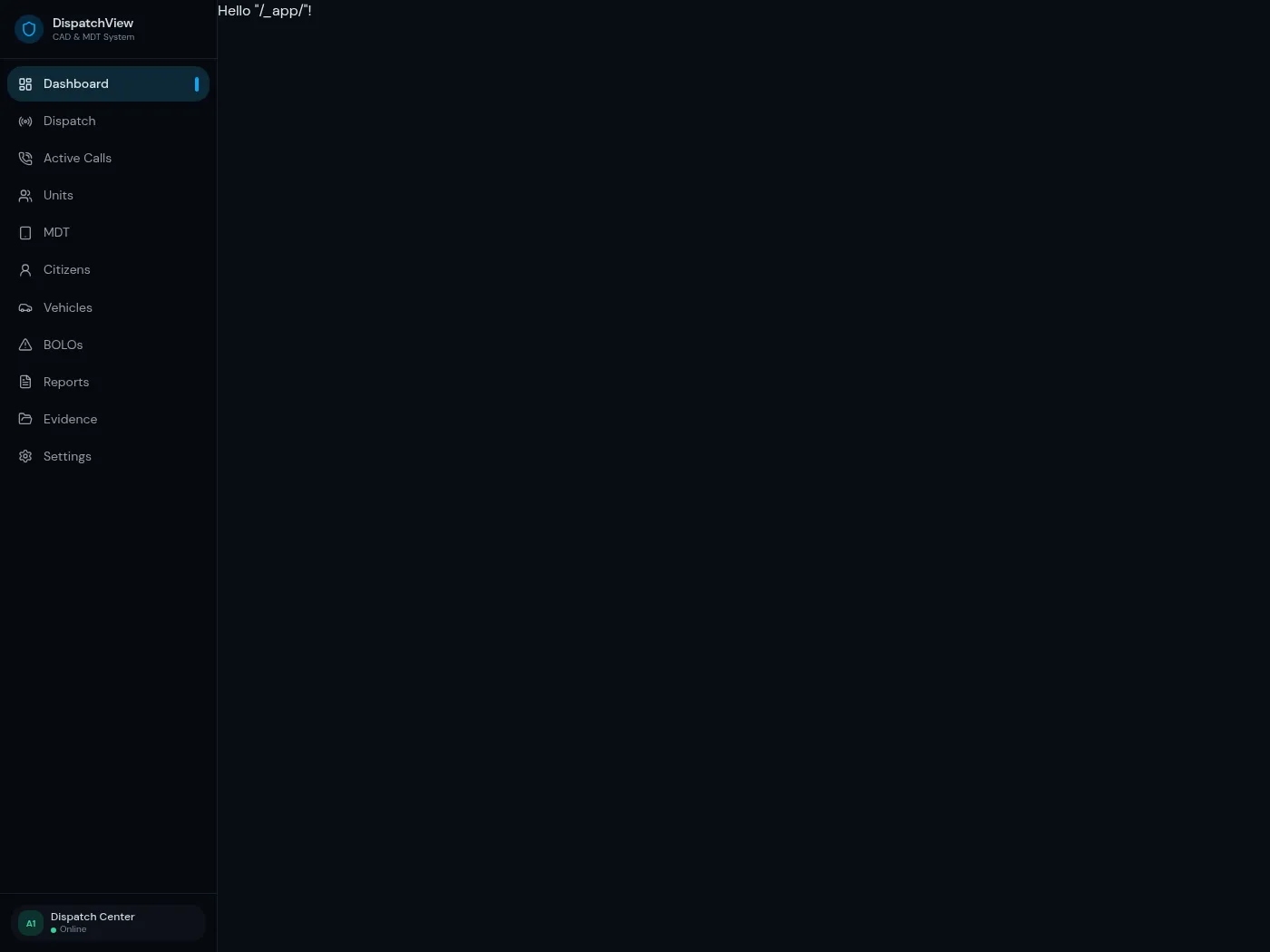 DispatchView UI Kit