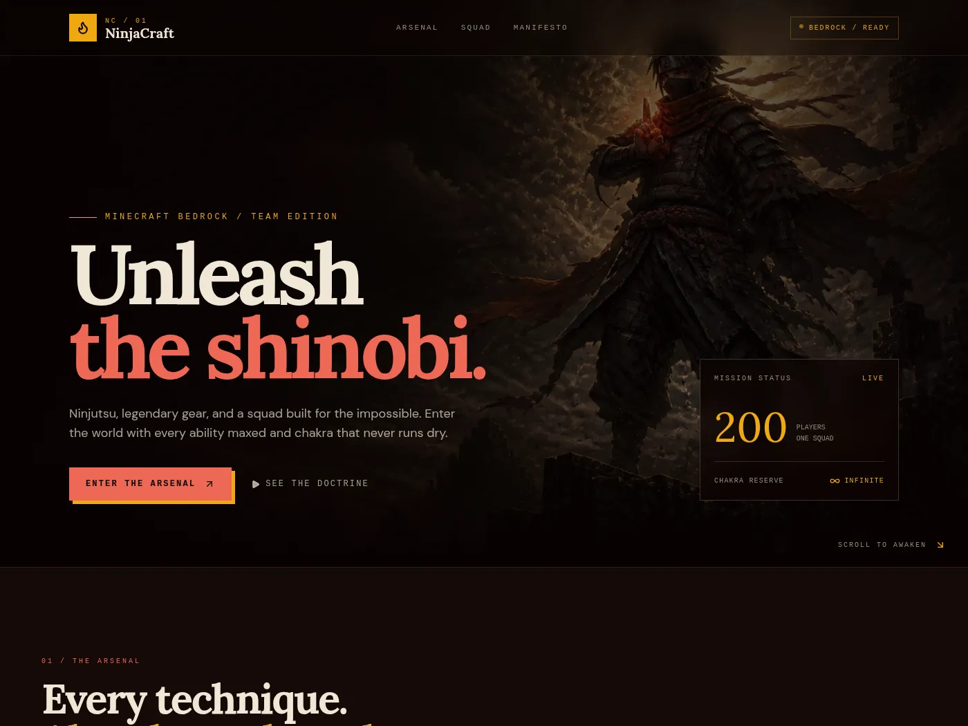 Naruto NinjaCraft Mod