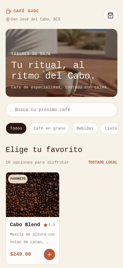 Café SJDC Móvil