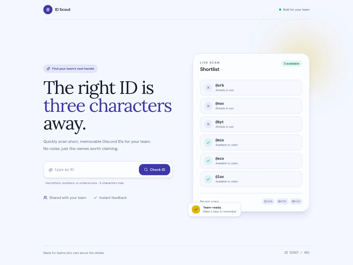 Discord ID Checker