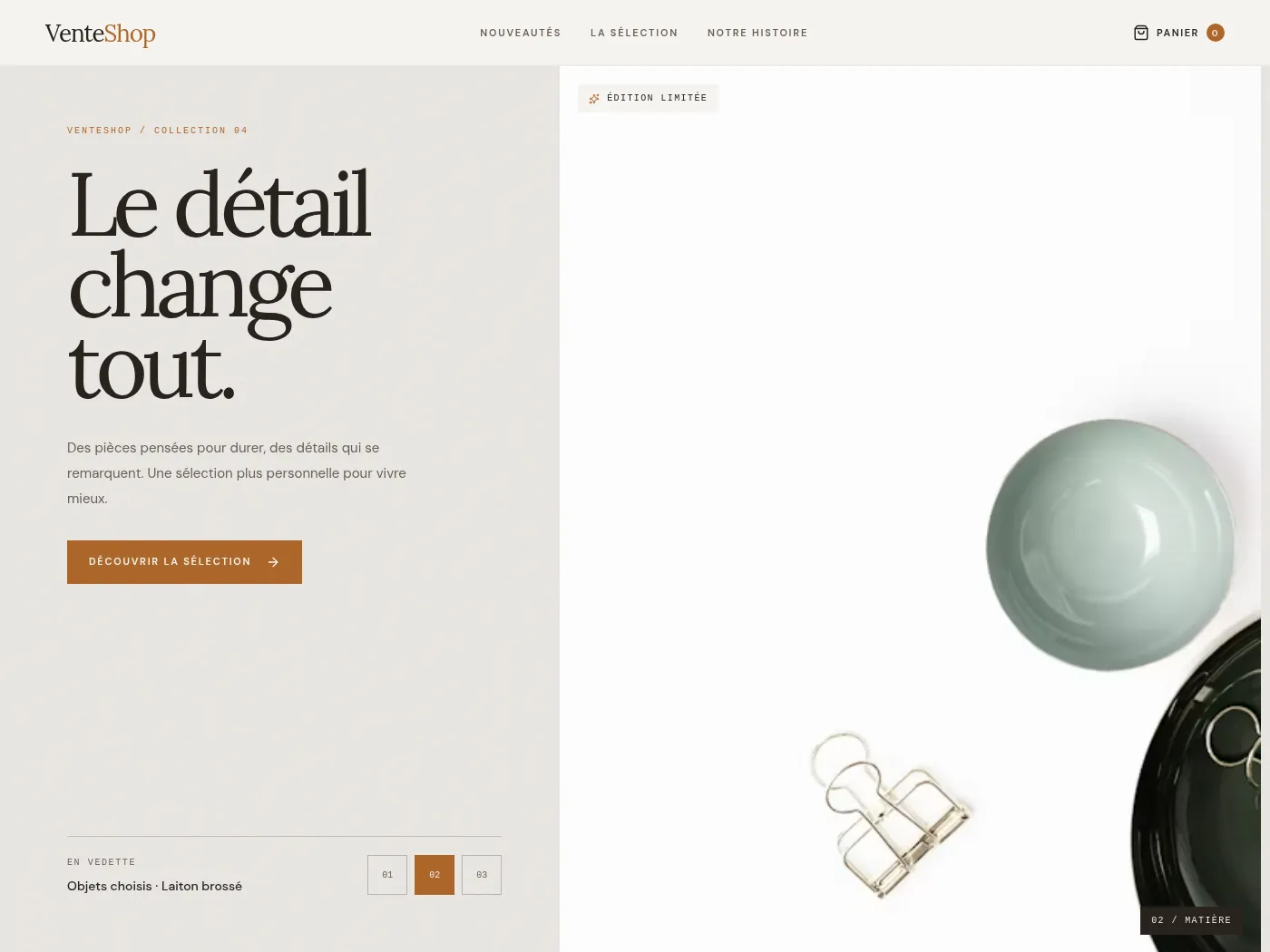 VenteShop Online Store