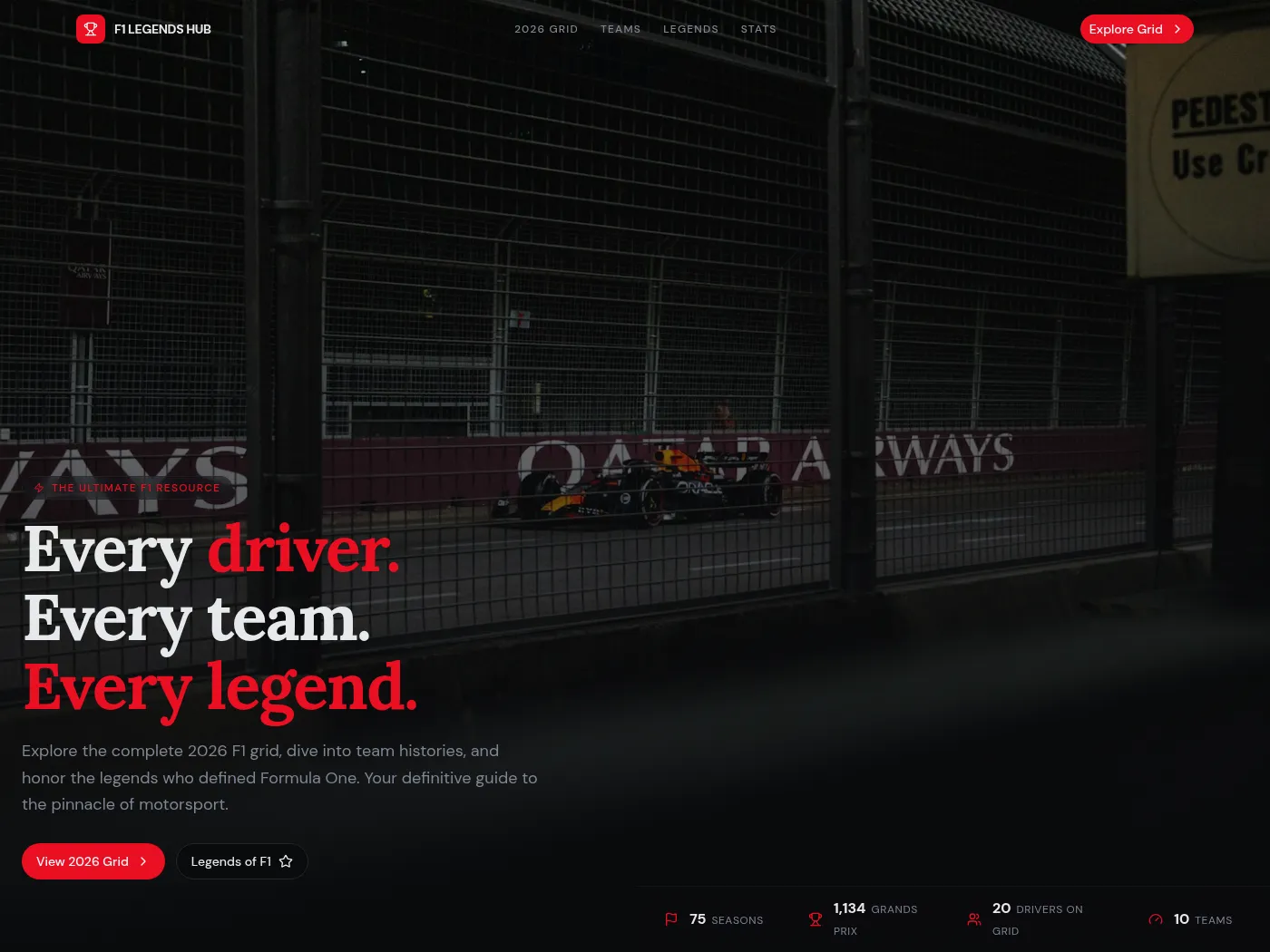 F1 Legends Hub