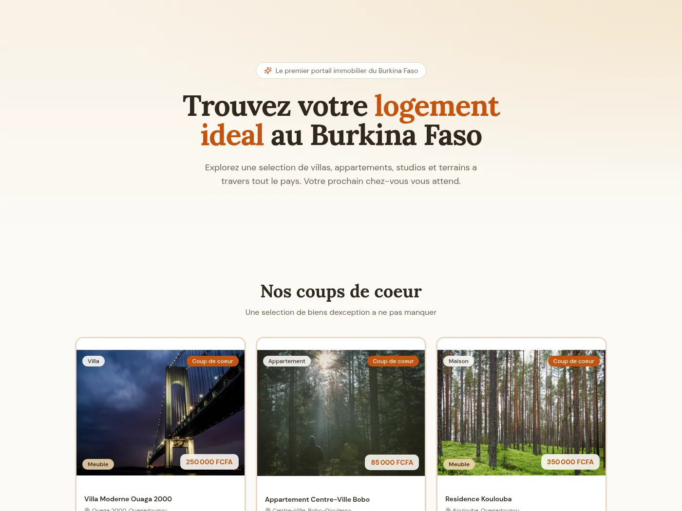 BurkinaHome Finder