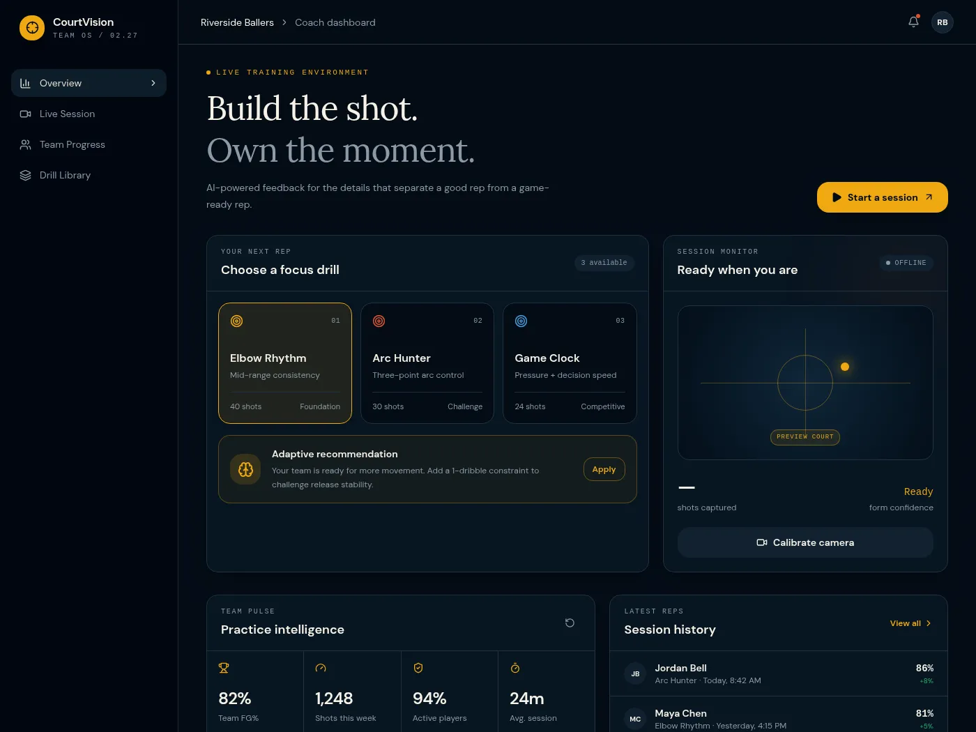 AI NBA Shooting Trainer