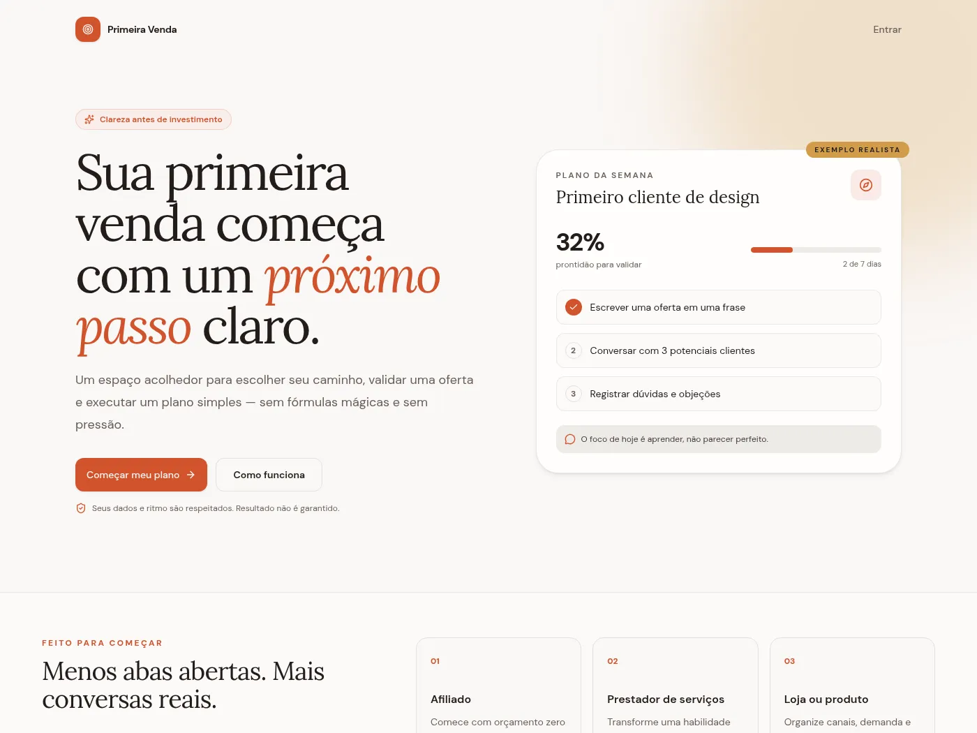 Primeira Venda Platform