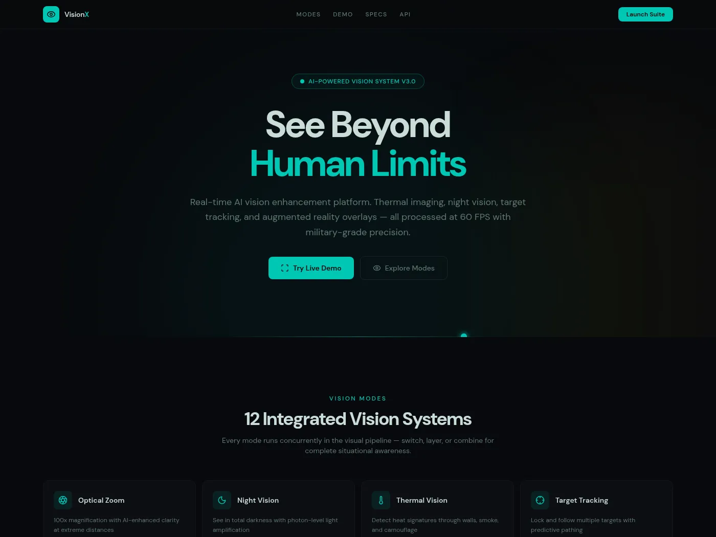 VisionX AI Suite