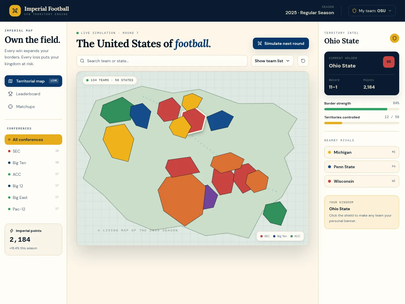 CFB Imperialism Map
