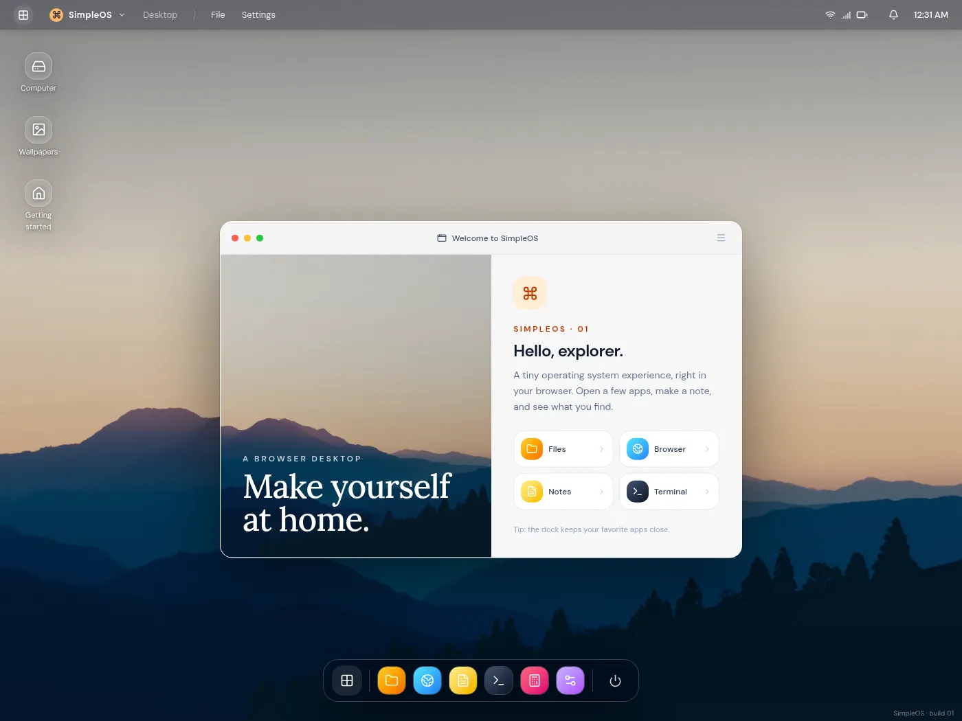 SimpleOS Starter