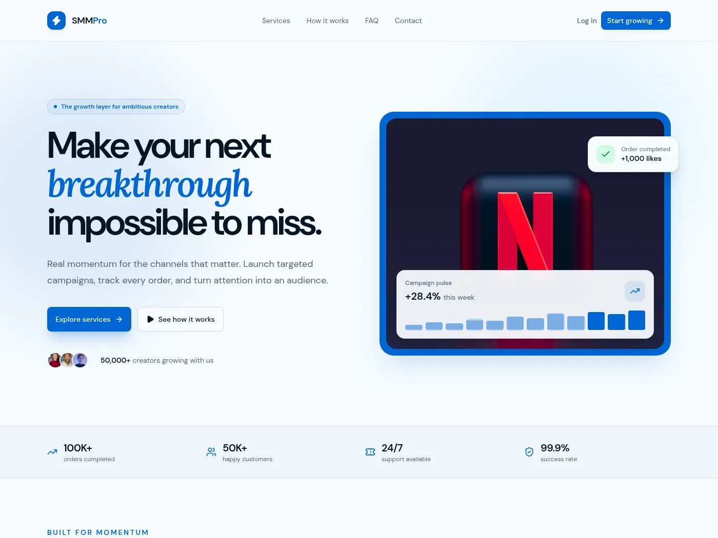 SMMPro Panel Platform