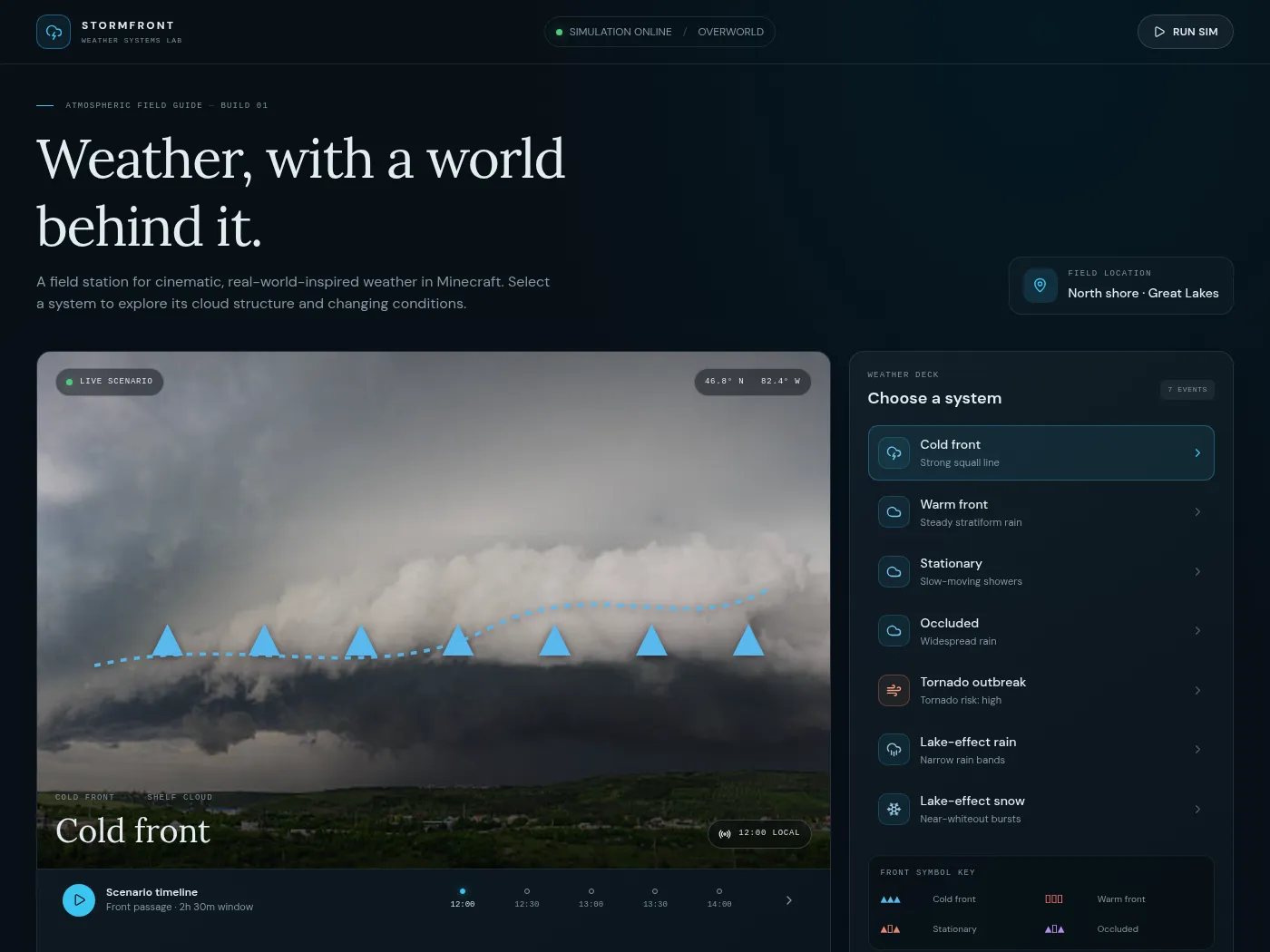 Realistic Minecraft Weather Mod
