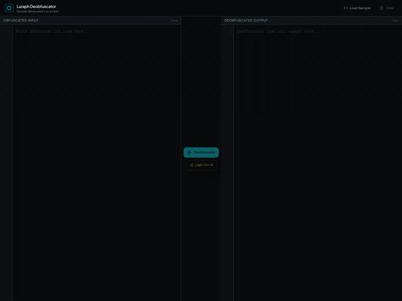 Luraph Deobfuscator Tool
