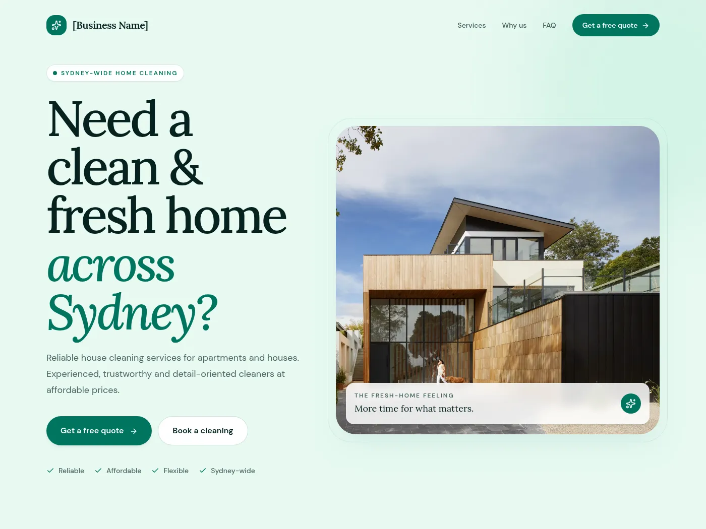 Sydney Clean Home Site
