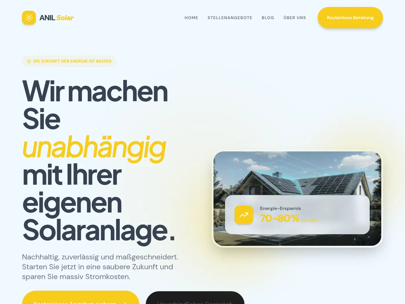 Bessere Erde Solar Site