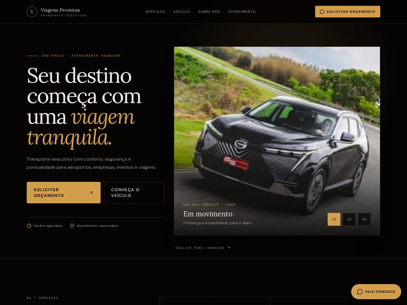 Viagens Premium Site