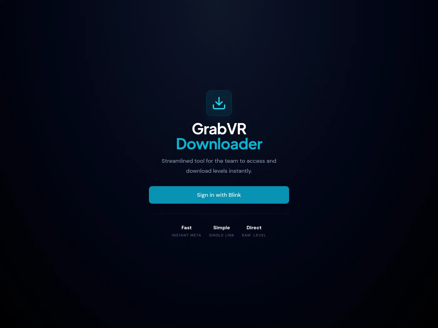 GrabVR Level Downloader