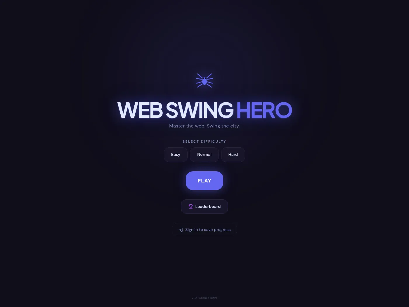 Web Swing Hero