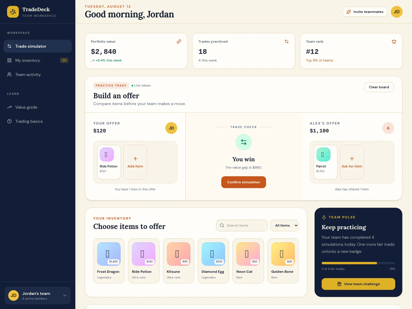 AdoptMe Trade Simulator