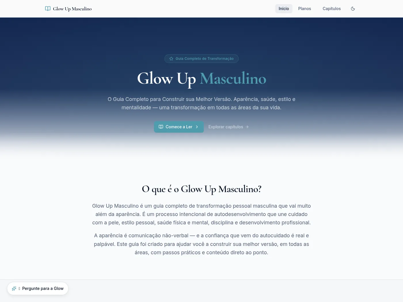 Glow Up Masculino Guide