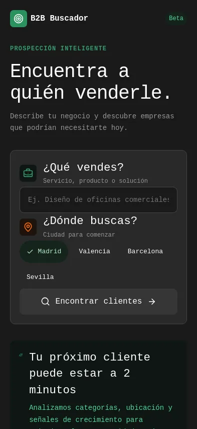 B2B Client Finder