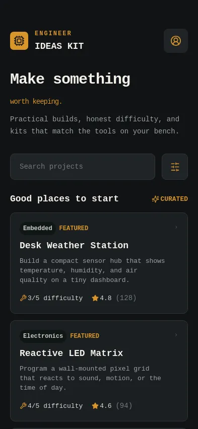Engineer Ideas Kit