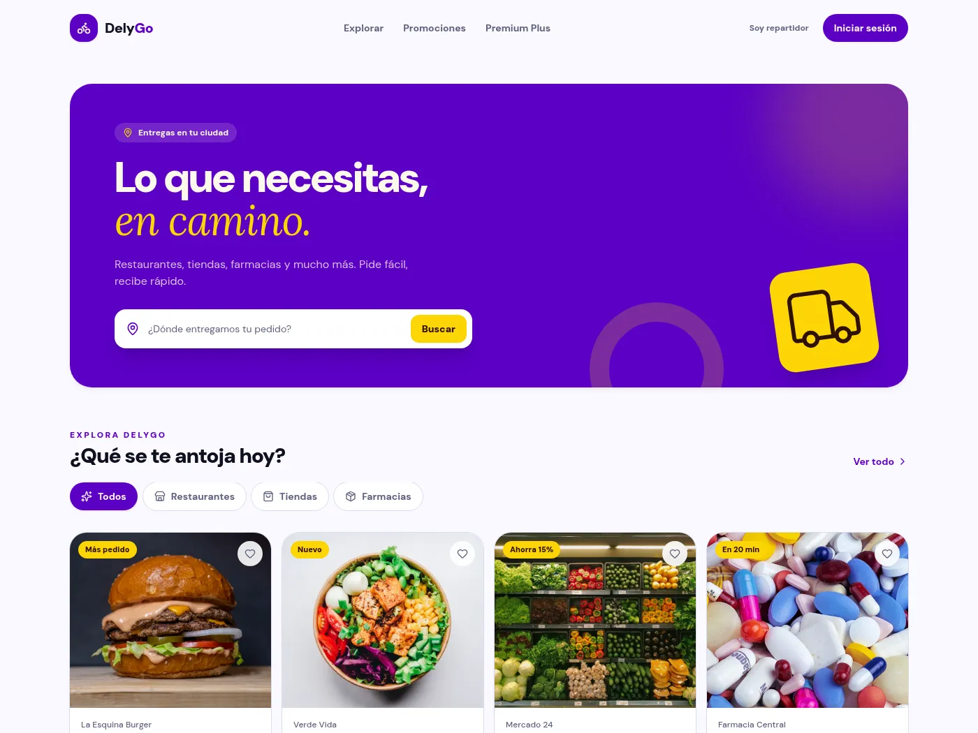 DelyGo Delivery Platform