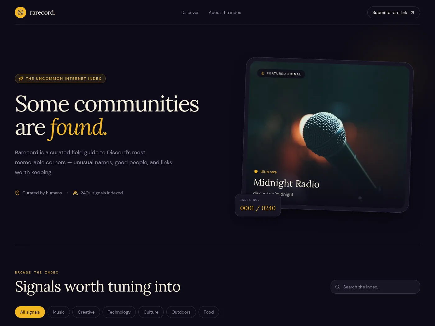 URL Rare Discord