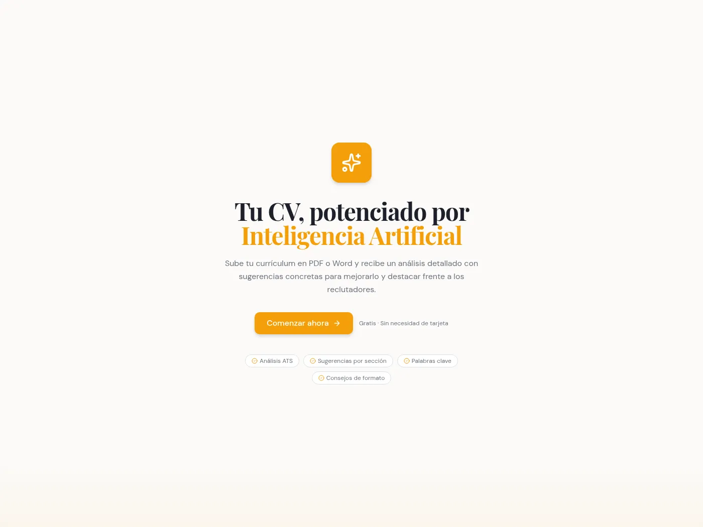 CV AI Booster