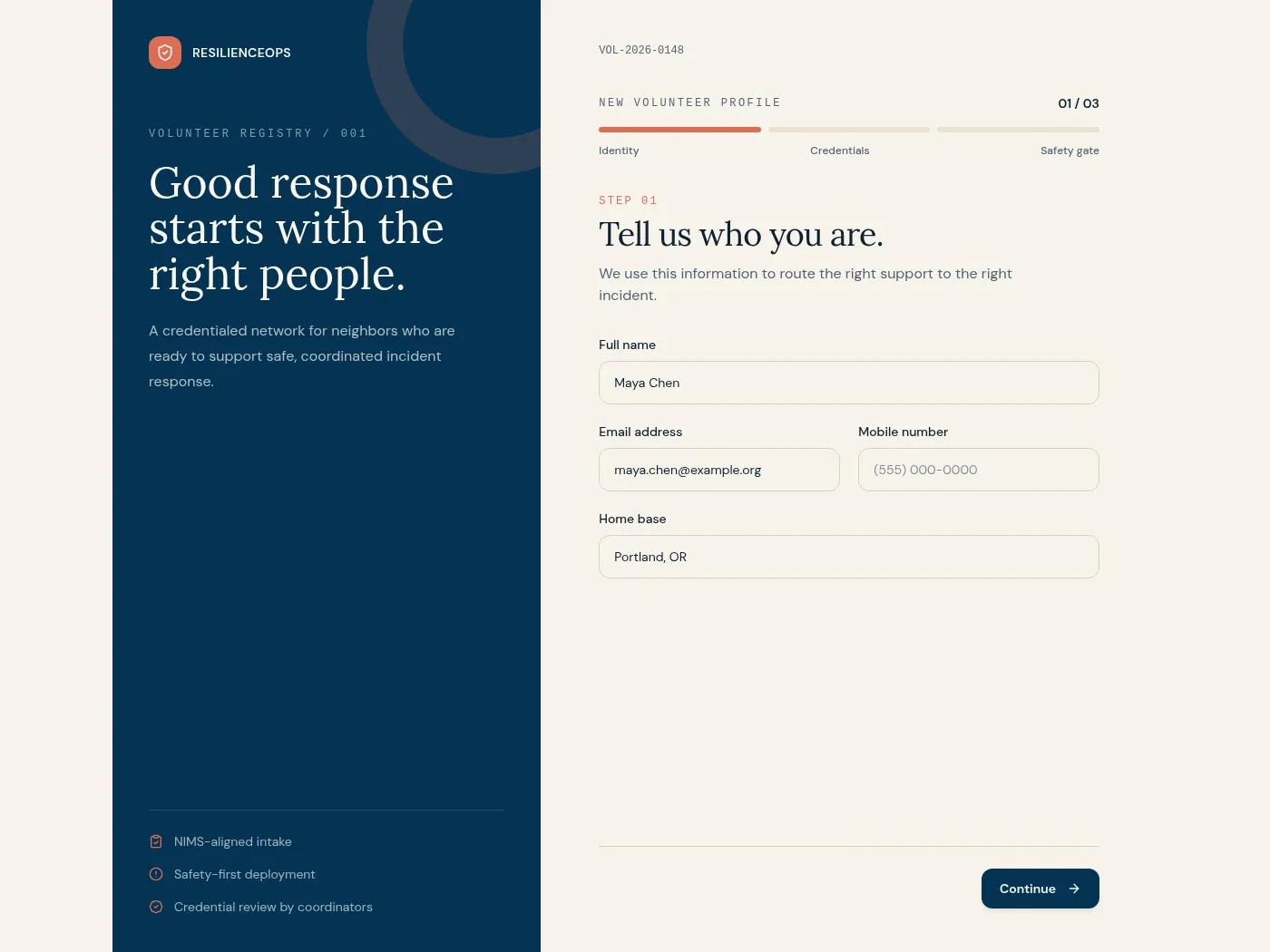 ResilienceOps Platform