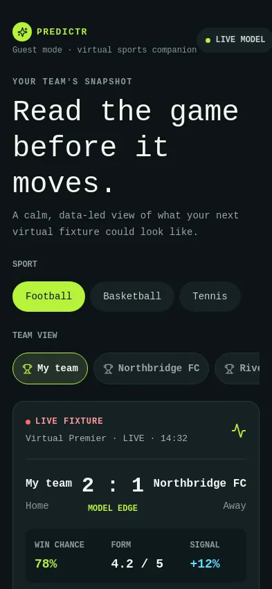 AI Sports Predictor
