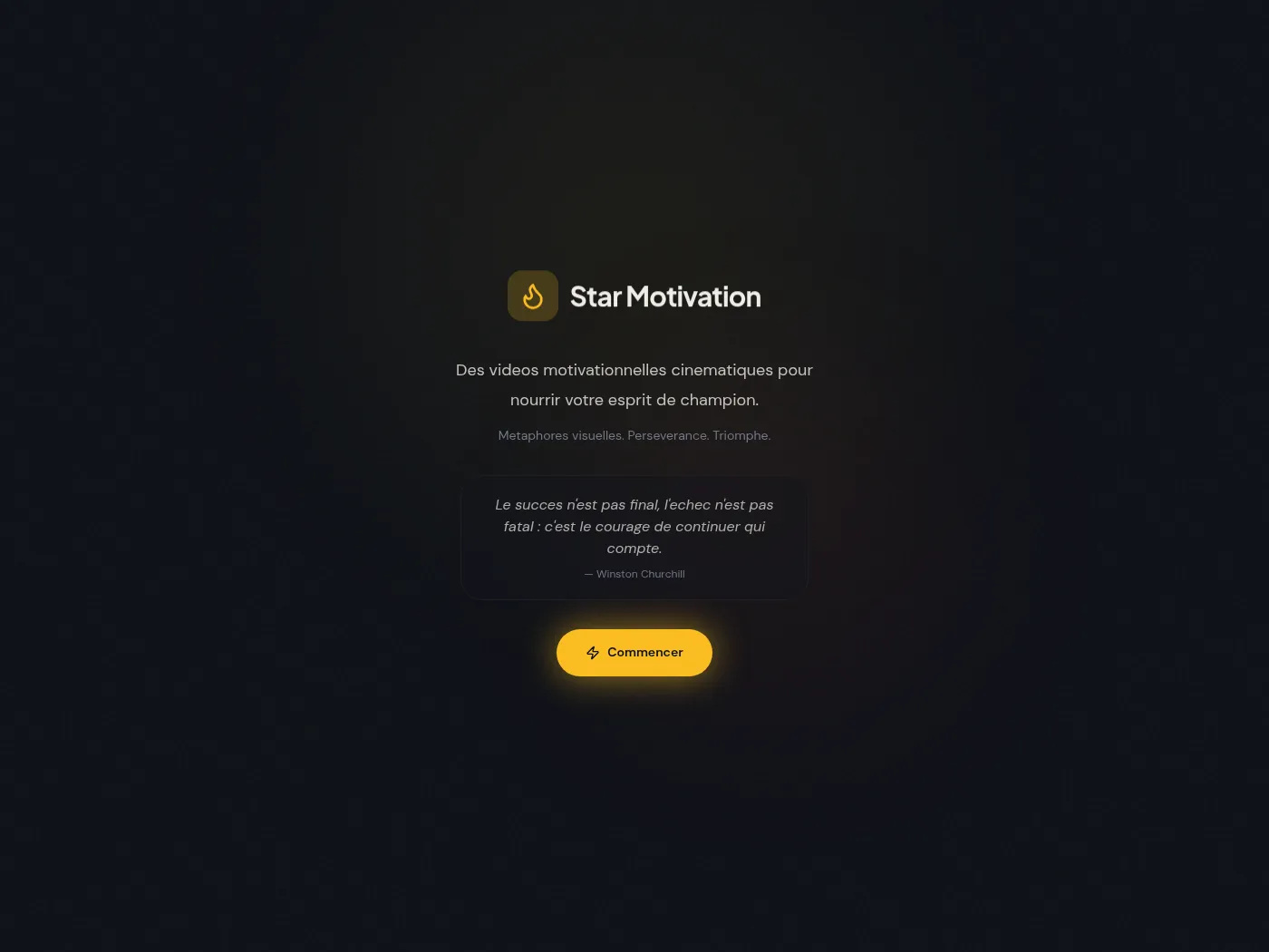 Star Motivation Video Hub