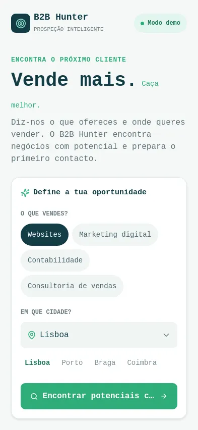 B2B Hunter App