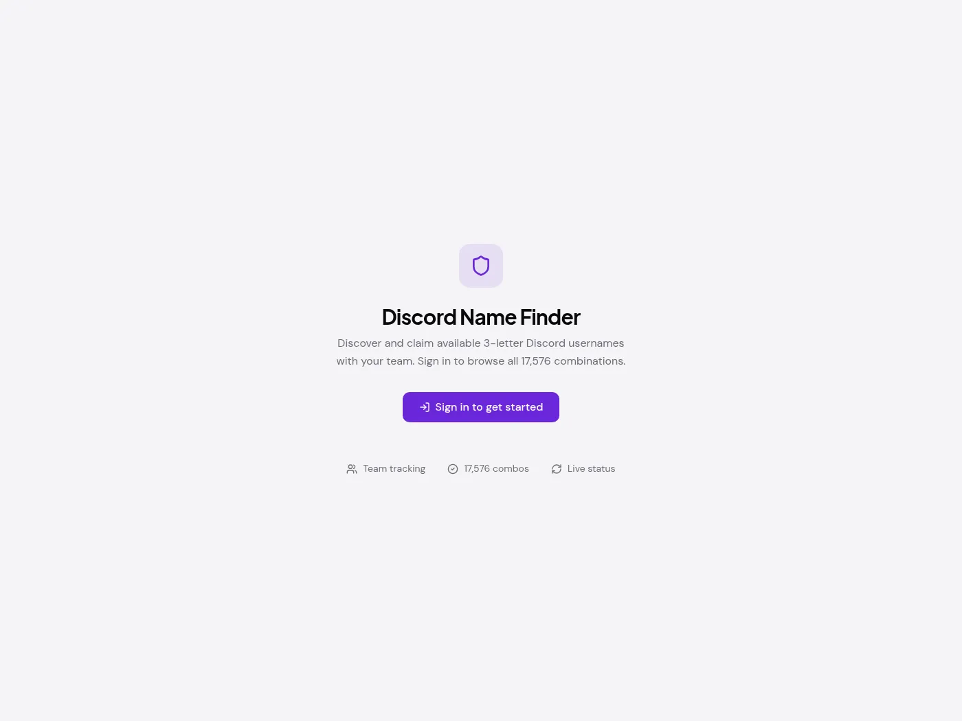 Discord Name Finder