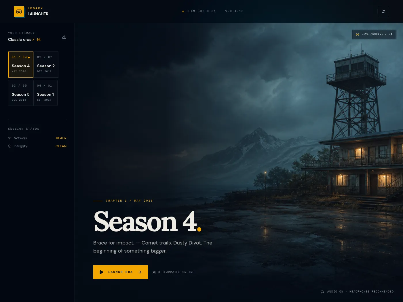 Fortnite Legacy Launcher