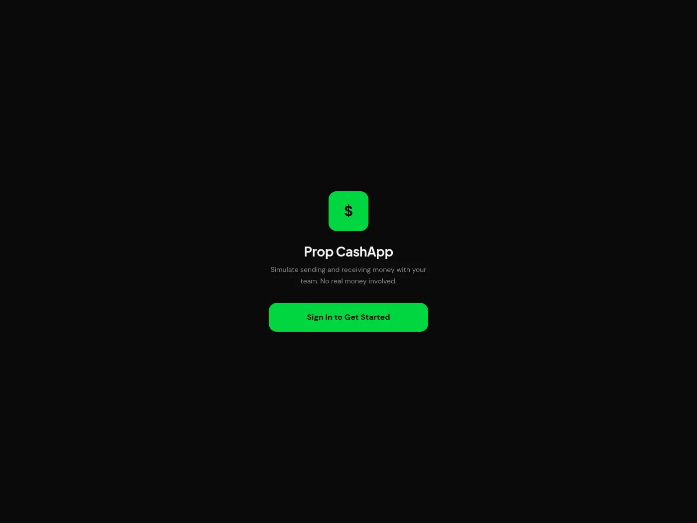 Prop CashApp Simulator