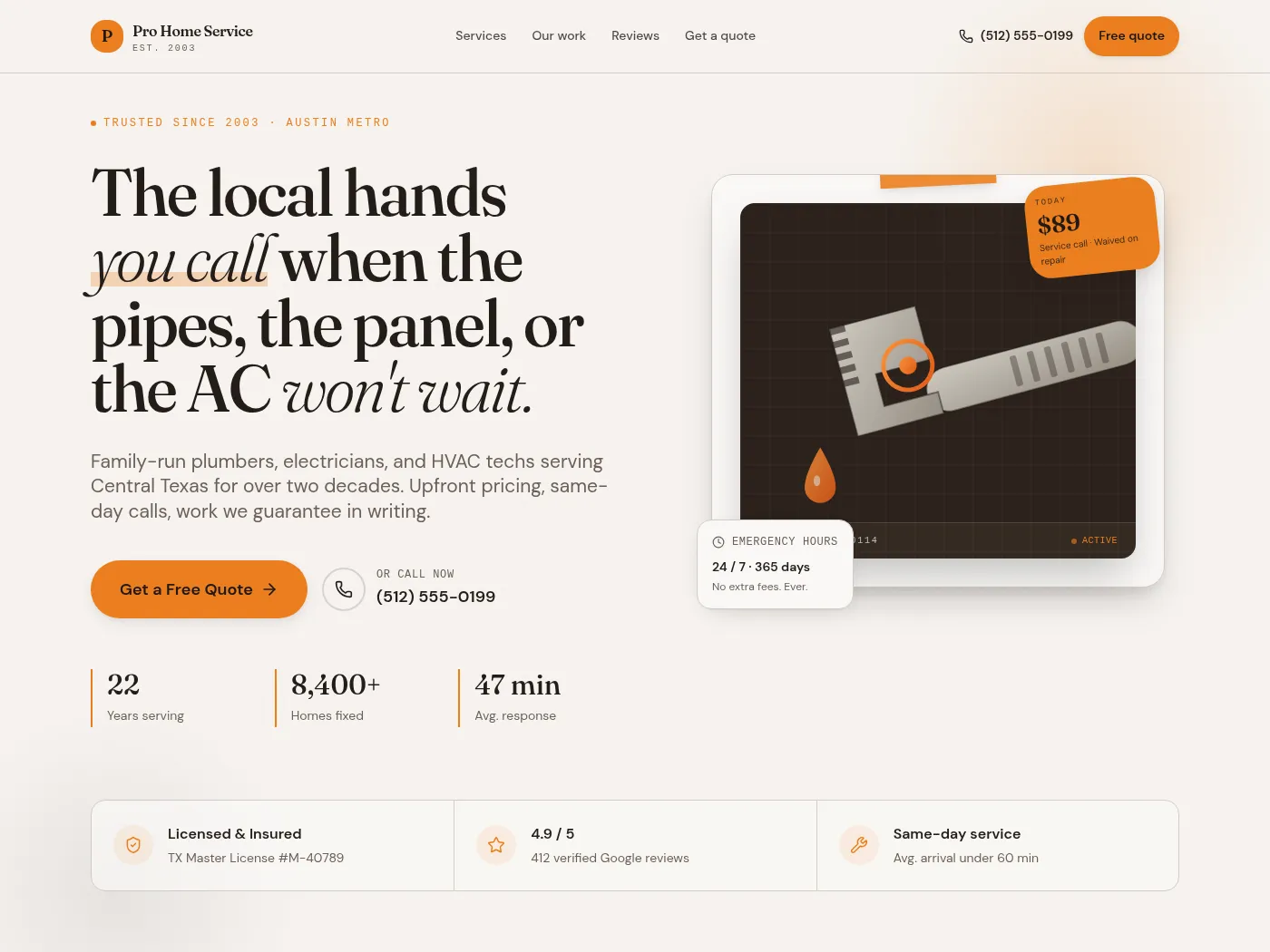 Pro Home Service Site