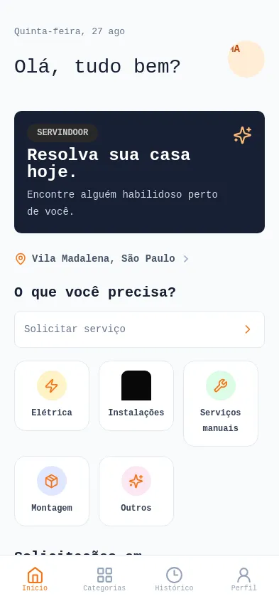ServInDoor On-Demand Services