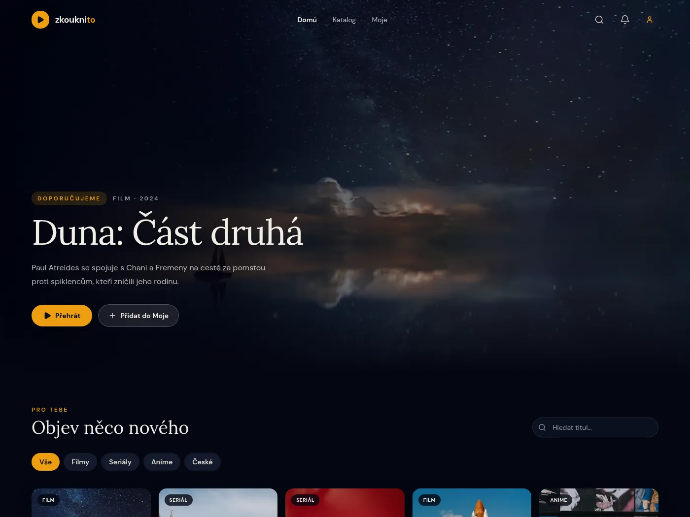 Zkoukni To Stream