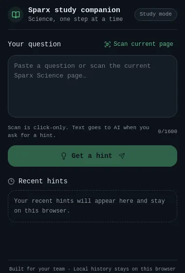 SparxAI Extension