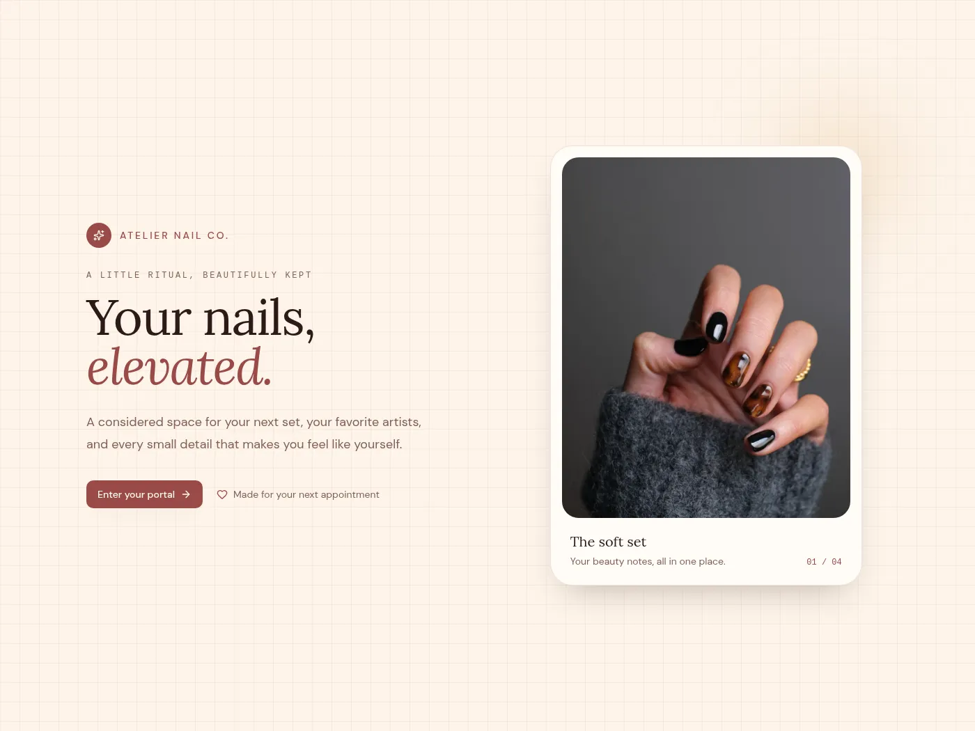 Nail Salon Portal