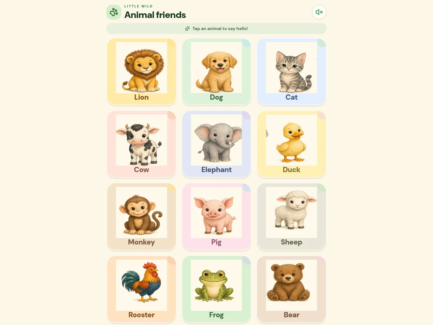 Animal Sounds Playground