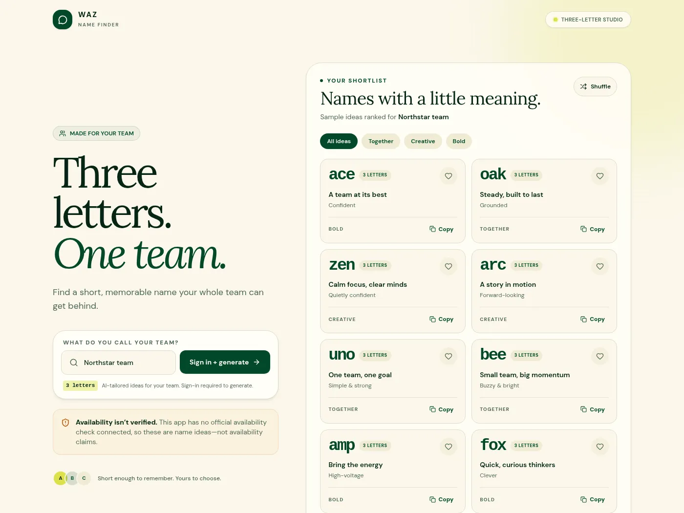 WAZ Username Finder