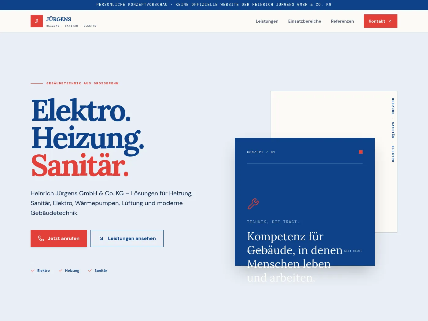 Jürgens Konzept Onepager