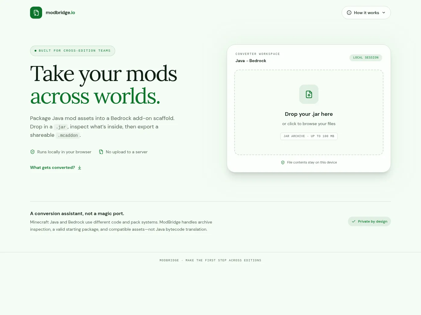 MC Addon Converter
