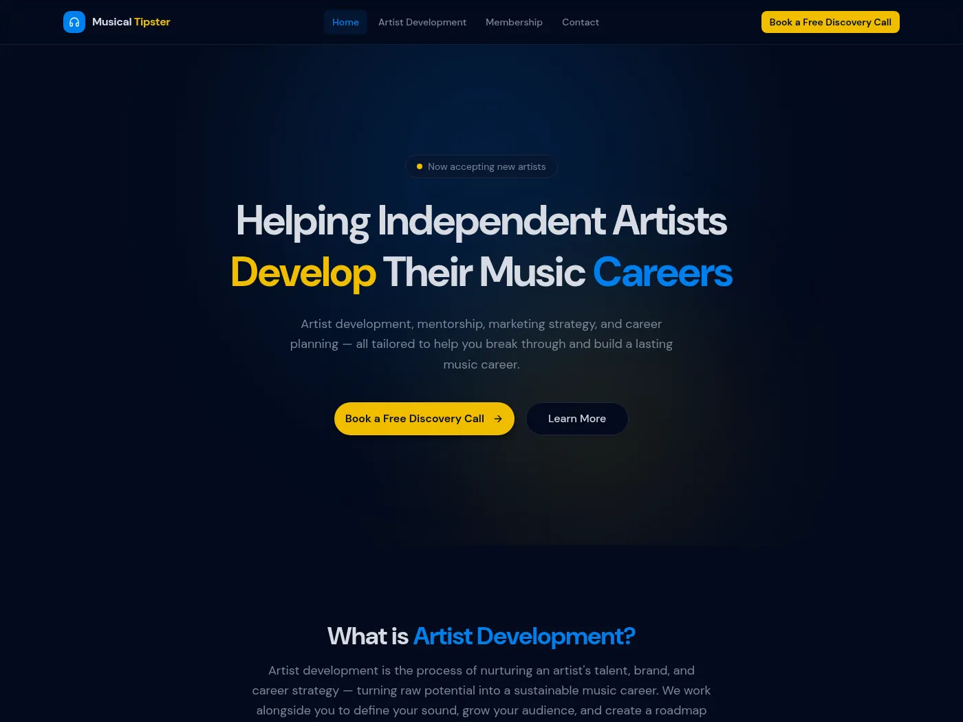 Musical Tipster Web