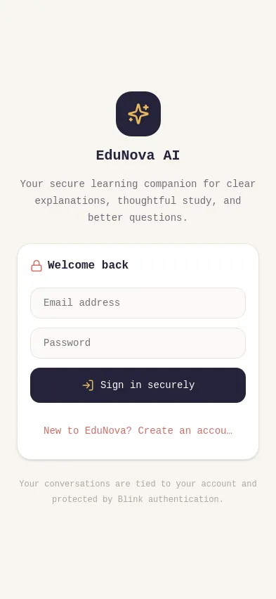 EduNova AI Mobile