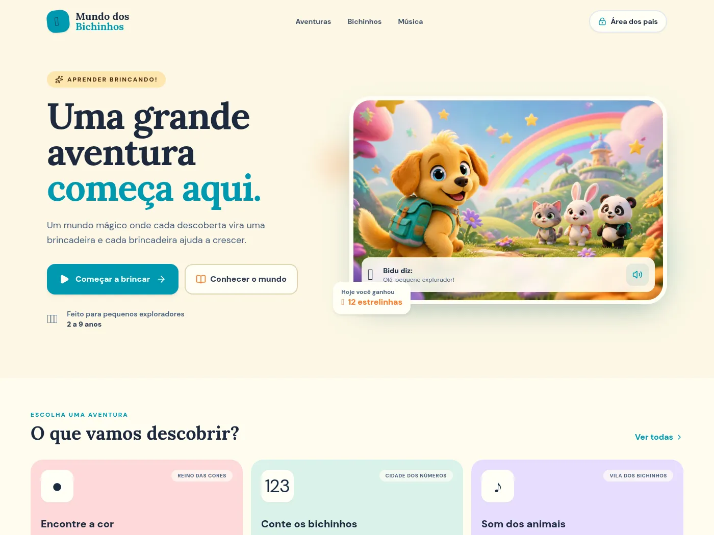 Mundo dos Bichinhos
